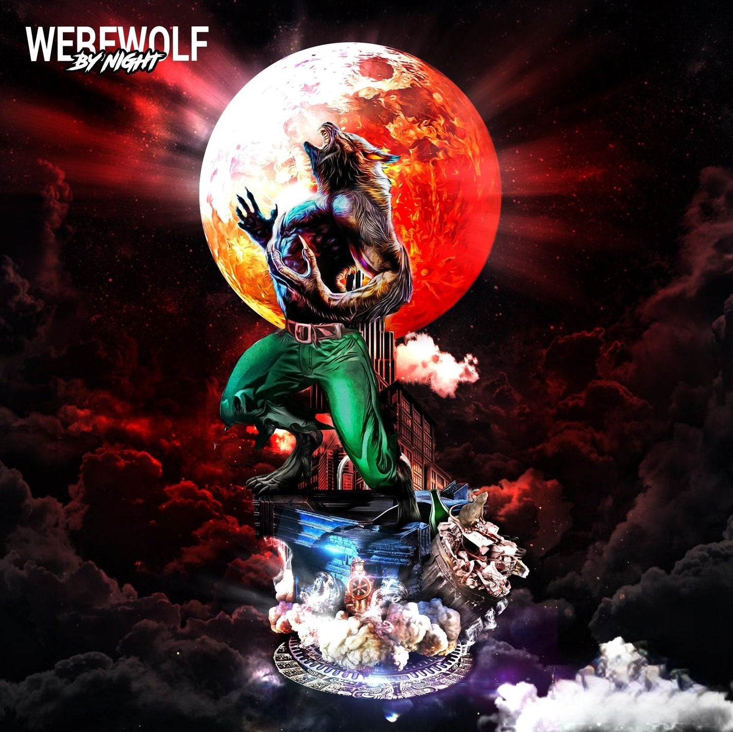 Full Moon Werewolf - STL 3D Print Files – My Stl