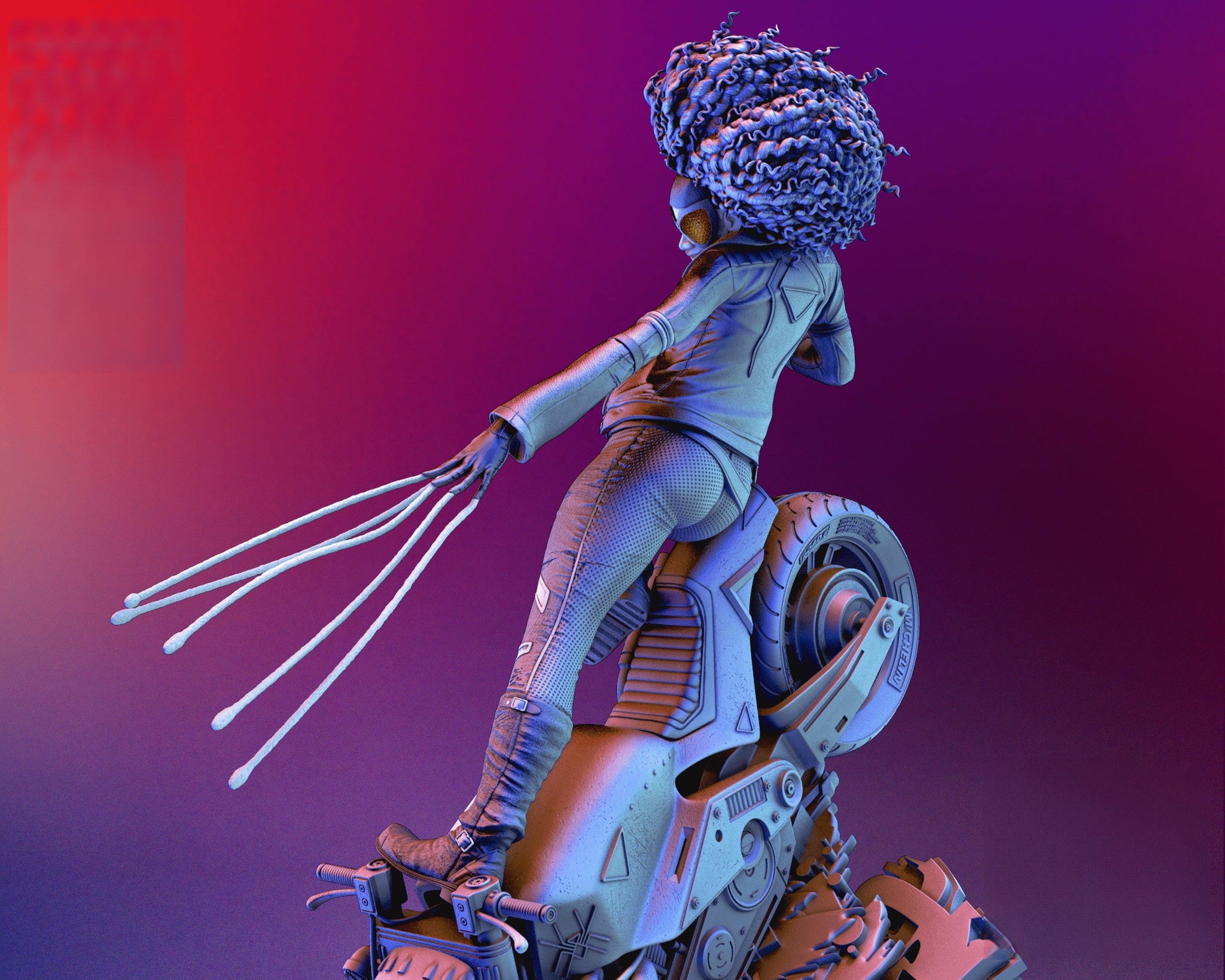 Spider Woman - Spiderverse - STL 3D Print Files – My Stl