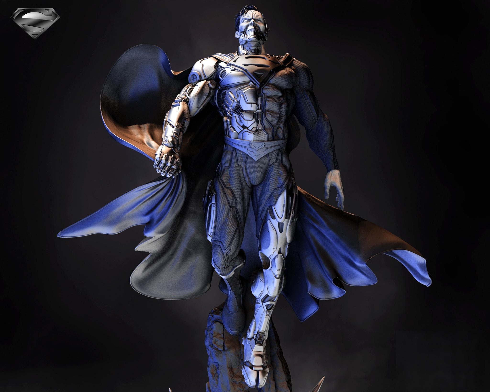 Cyborg Superman - DC COMICS - STL 3D Print Files – My Stl