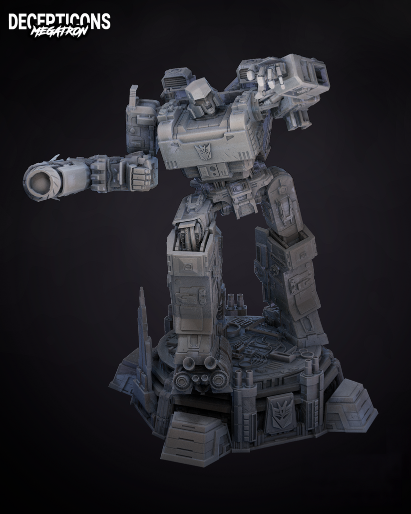 Megatron - Transformers - STL 3D Print Files – My Stl