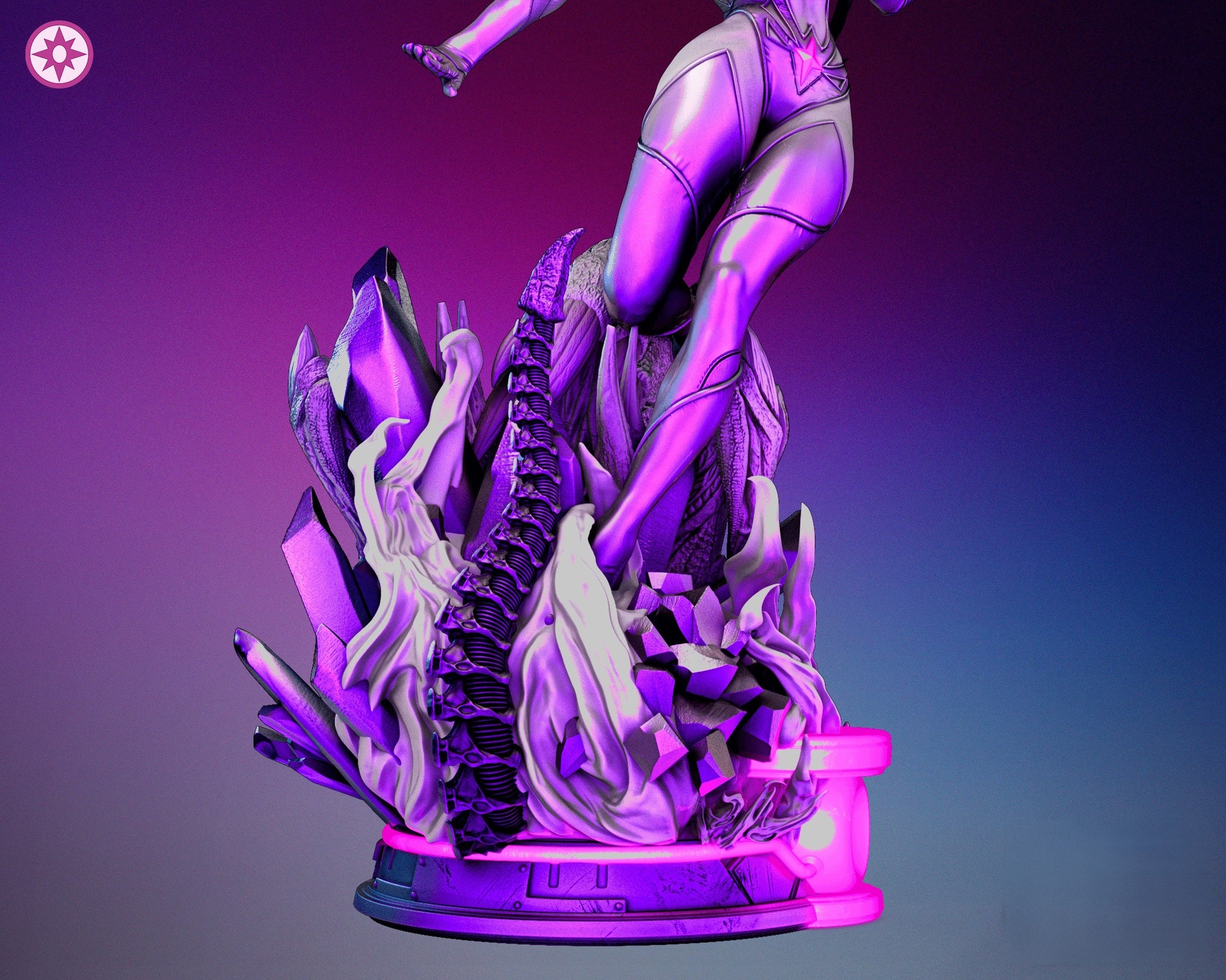 1629 Star Sapphire - DC Comics - STL 3D Print Files – My Stl