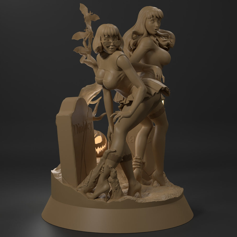 Daphne and Velma NSFW - Scooby-Doo - STL 3D Print Files – My Stl