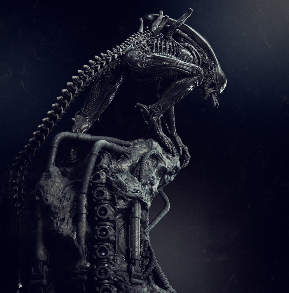 Alien Statue - STL 3D Print Files – My Stl