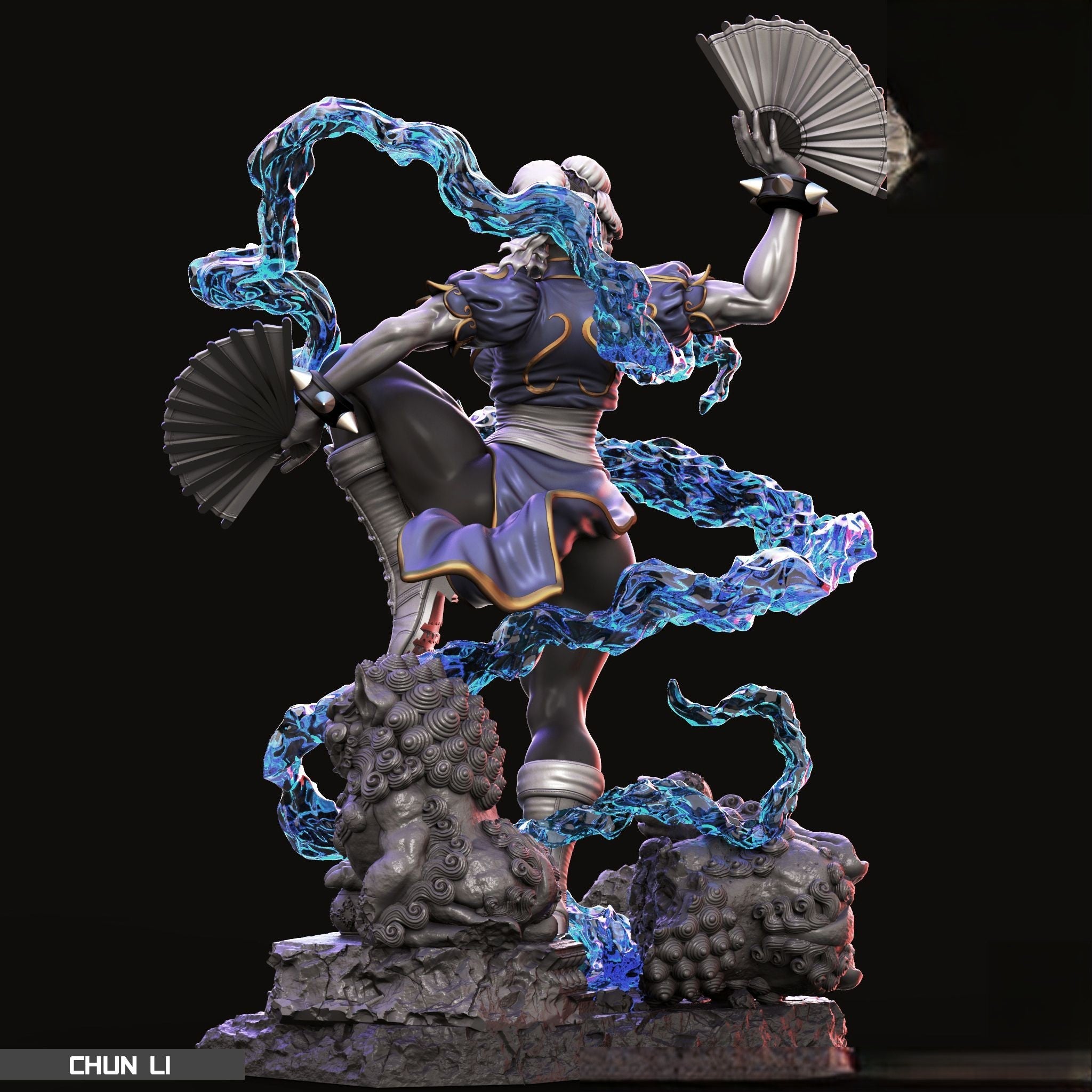 Chun-Li - Street Fighter - STL 3D Print Files – My Stl