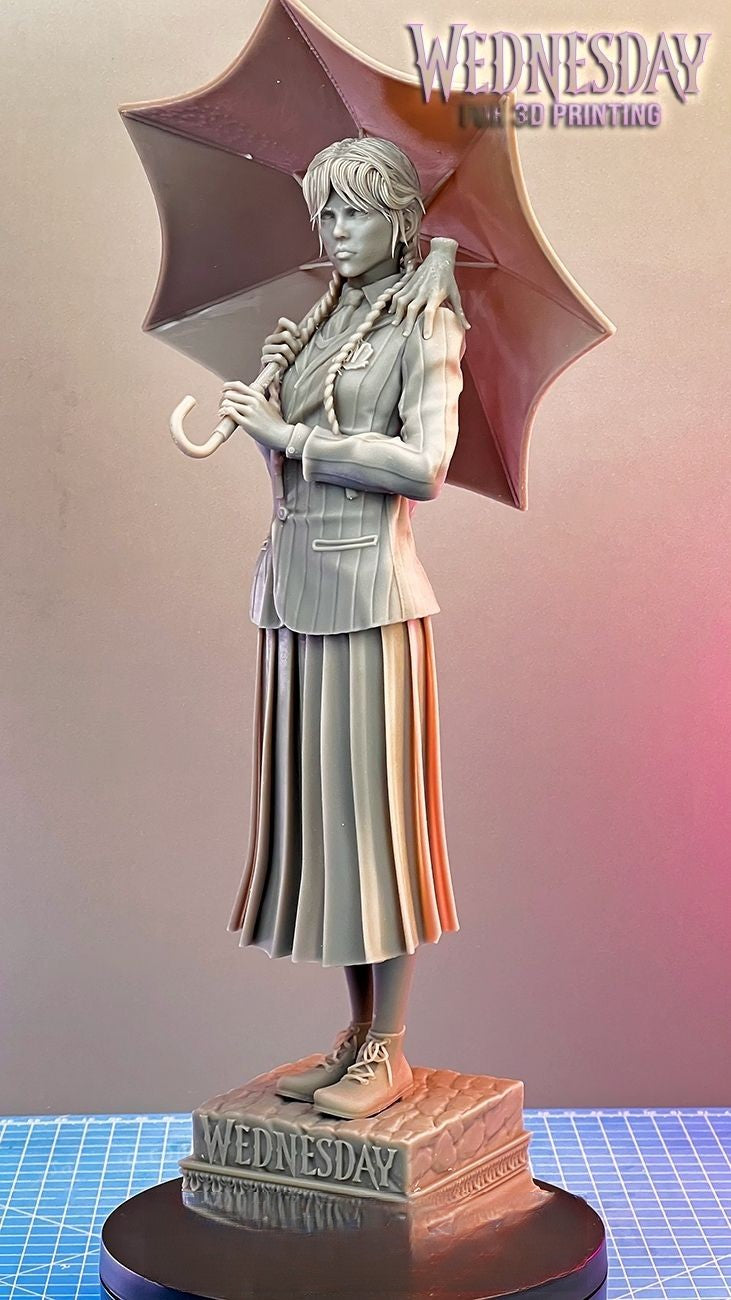 Wednesday Addams - Wednesday - STL 3D Print Files – My Stl