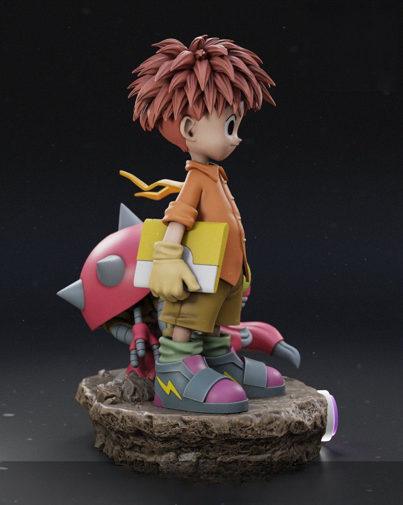 Izzy And Tentomon - Digimon - STL 3D Print Files – My Stl