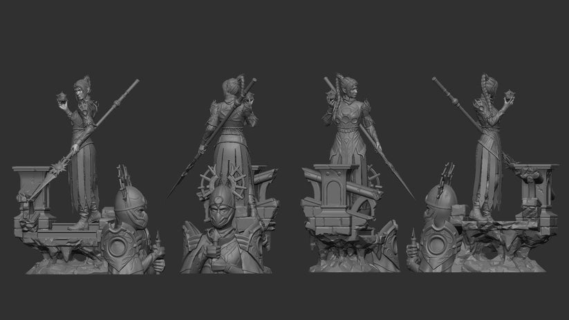 Shadowheart - Baldurs Gate 3 - STL 3D Print Files – My Stl