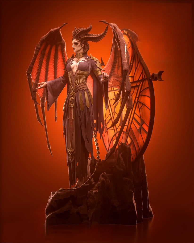 1463 Lilith - Diablo - STL 3D Print Files – My Stl