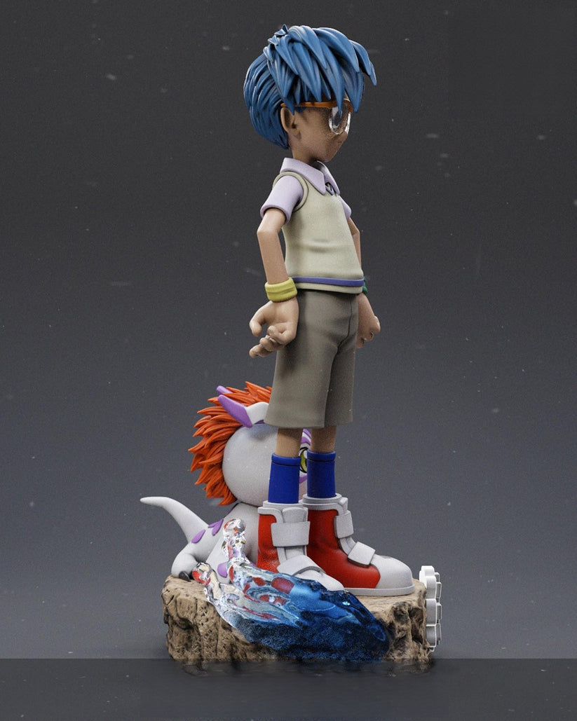 Joe and Gomamon - Digimon - STL 3D Print Files – My Stl