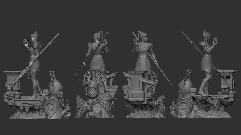 Shadowheart - Baldurs Gate 3 - STL 3D Print Files – My Stl