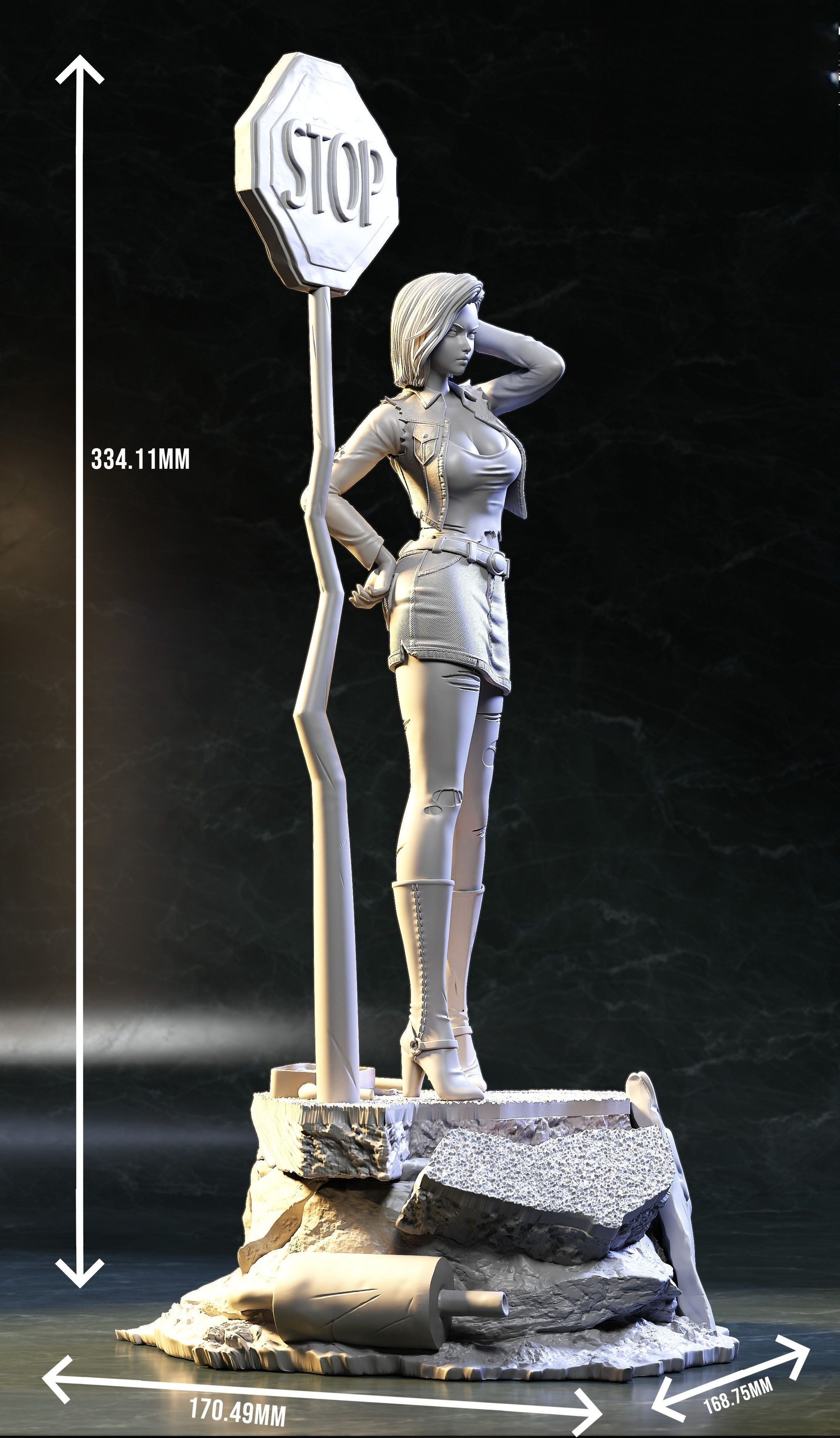 Android 18 - STL 3D Print Files – My Stl