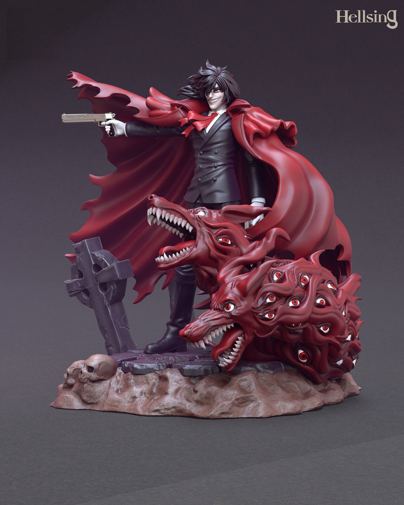 Alucard - Hellsing - STL 3D Print Files – My Stl