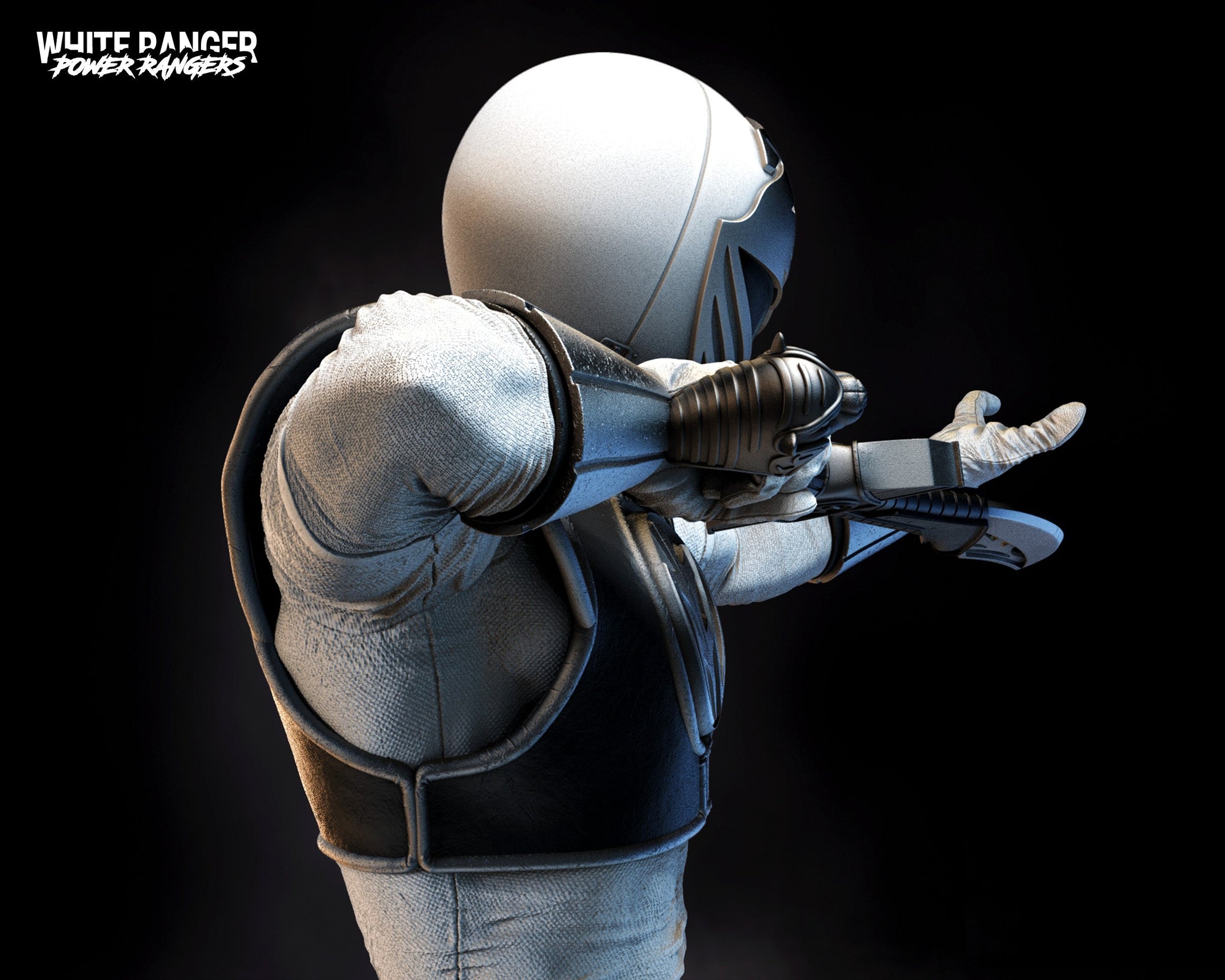White Ranger - Power Ranger - STL 3D Print Files – My Stl