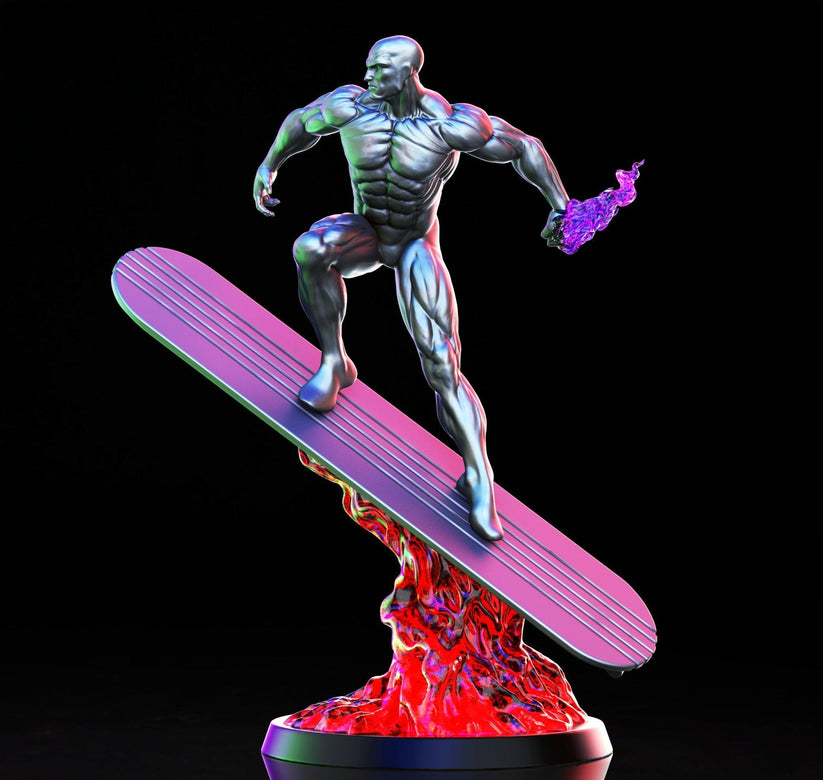 Silver Surfer - Marvel Comics - STL 3D Print Files – My Stl