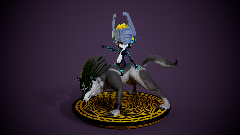 Midna - Legend of Zelda - STL 3D Print Files – My Stl