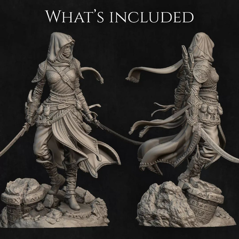 The Assassin - STL 3D Print Files – My Stl