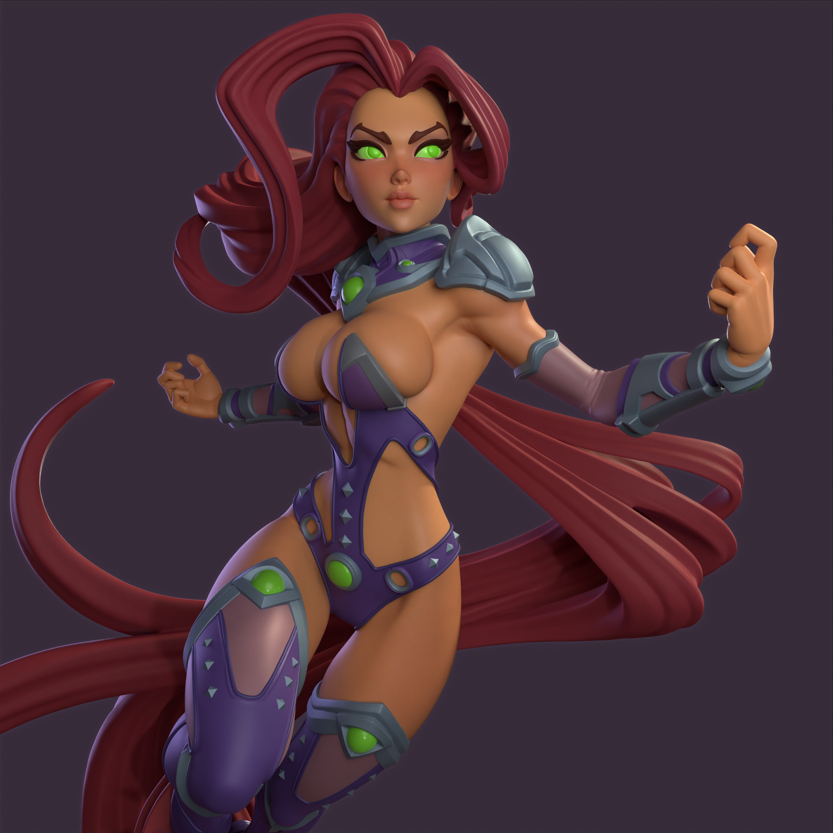 1498 Starfire NSFW - DC Comics - STL 3D Print Files – My Stl