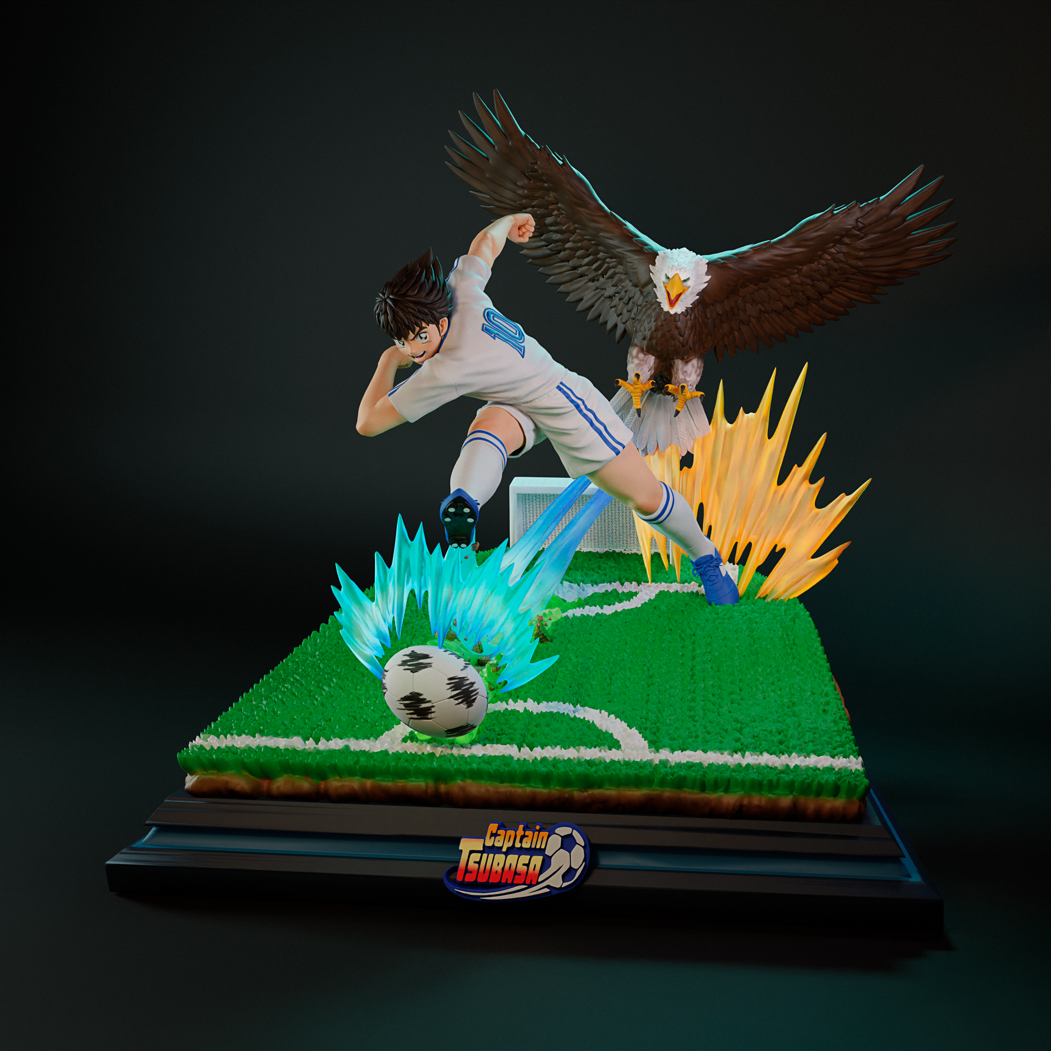 1450 Tsubasa Oozora - Captain Tsubasa - STL 3D Print Files – My Stl
