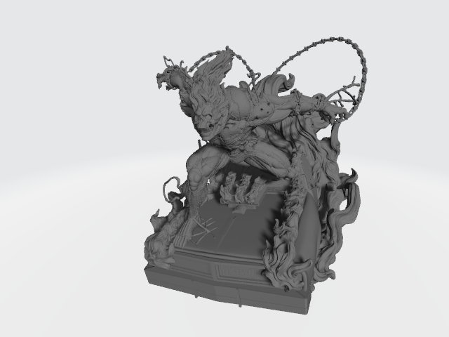 Venomized Ghost Rider - STL 3D Print Files – My Stl