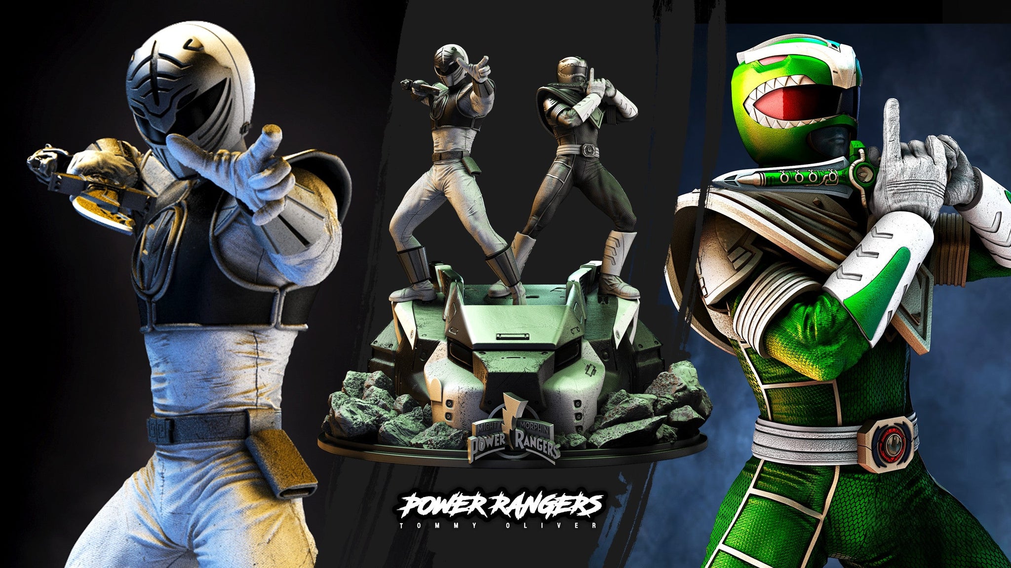 White Ranger - Power Ranger - STL 3D Print Files – My Stl