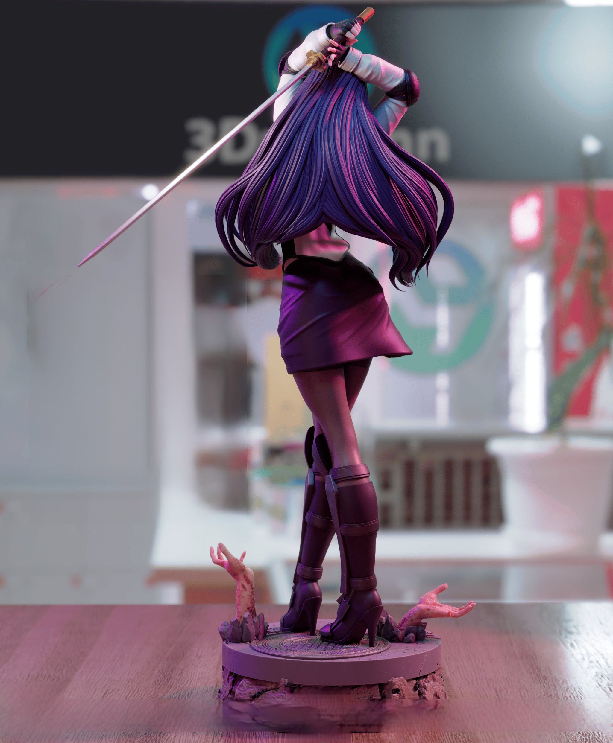 Saeko Busujima Nsfw Highschool Of The Dead Stl 3d Print Files My Stl