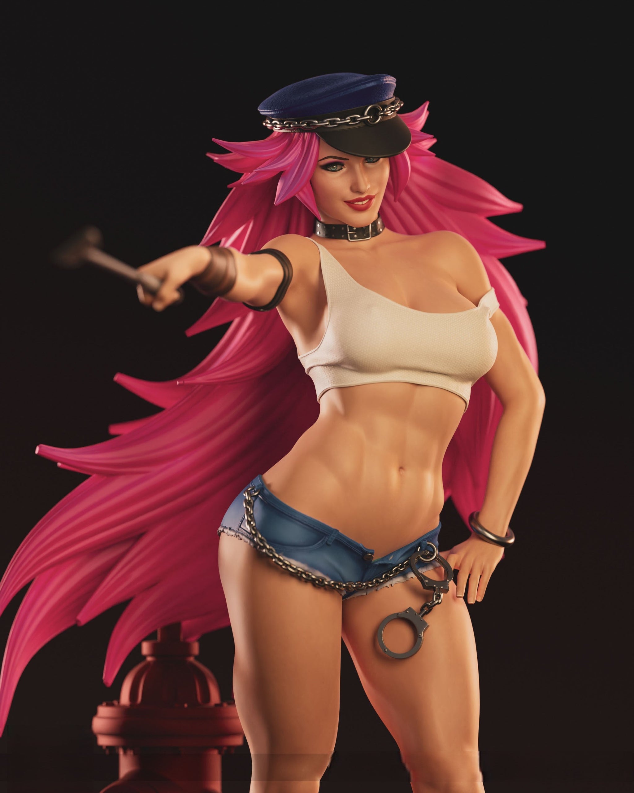 1433 Poison NSFW - Street Fighter - STL 3D Print Files – My Stl