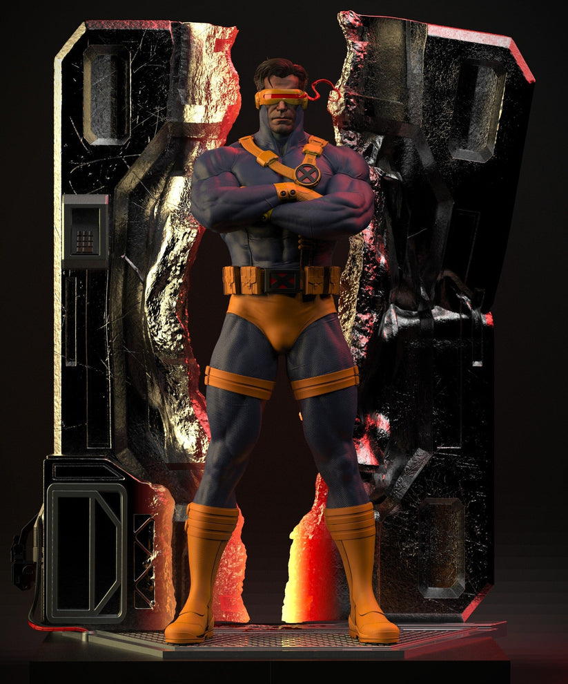 1484 Cyclops - X-Men - STL 3D Print Files – My Stl