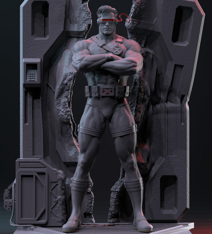 1484 Cyclops - X-Men - STL 3D Print Files – My Stl