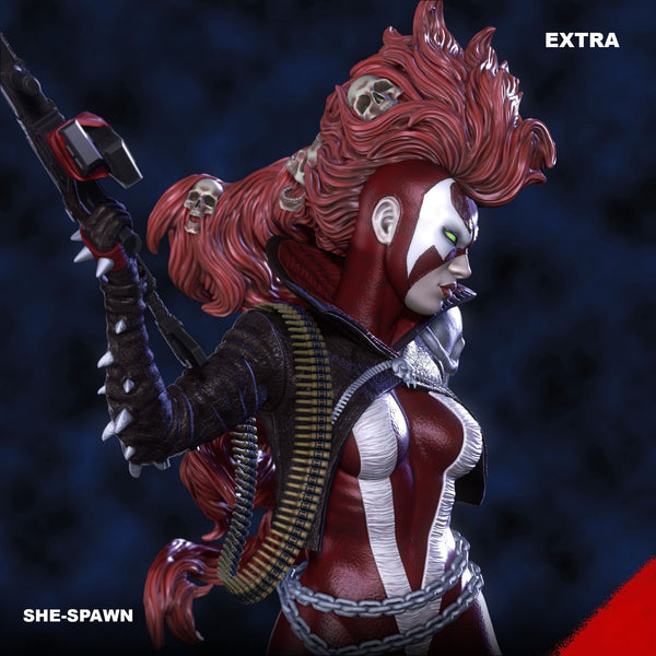 She-Spawn - Jessica Priest - STL 3D Print Files – My Stl