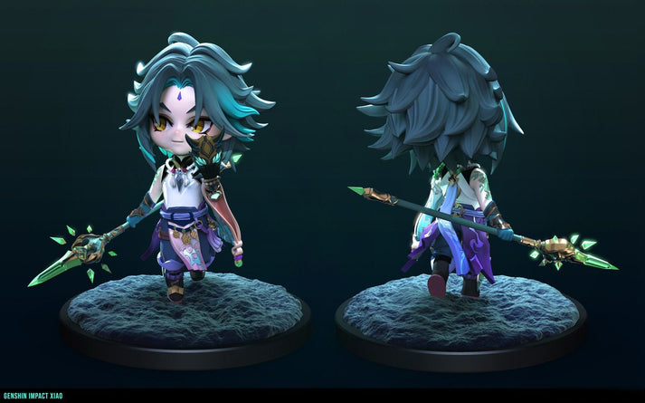 Chibi Xiao - Genshin Impact - STL 3D Print Files – My Stl