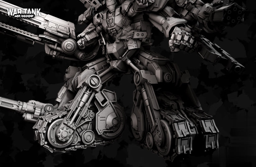 The War Tank - War Machine - STL 3D Print Files – My Stl