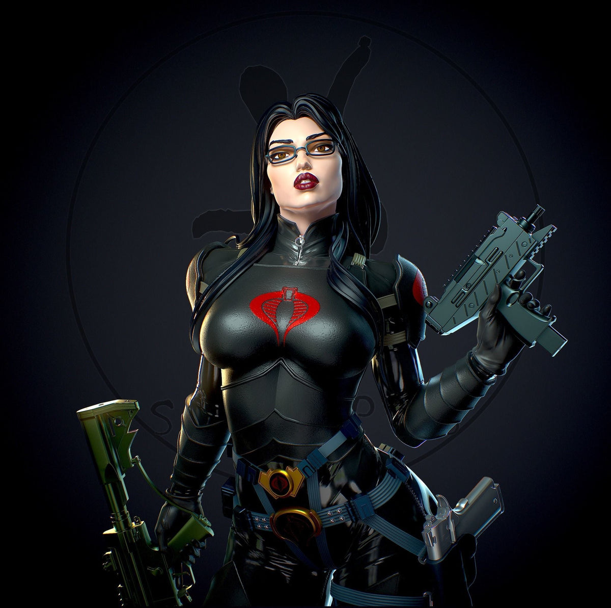 Baroness Nsfw G I Joe Stl 3d Print Files My Stl