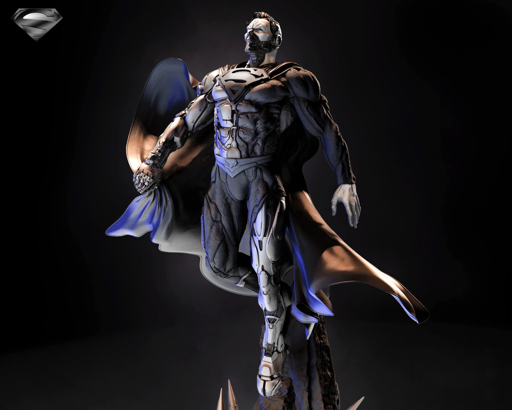 Cyborg Superman - DC COMICS - STL 3D Print Files – My Stl