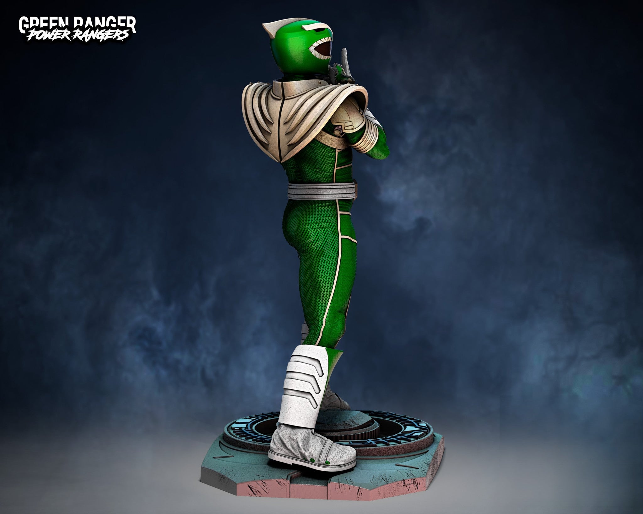 Green Ranger - Power Ranger - STL 3D Print Files – My Stl