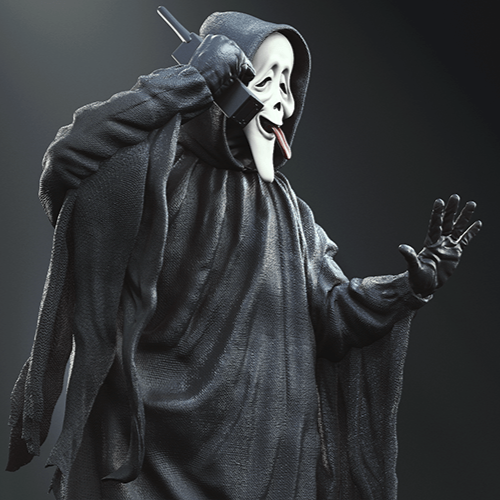 Ghostface - Scream - STL 3D Print Files – My Stl