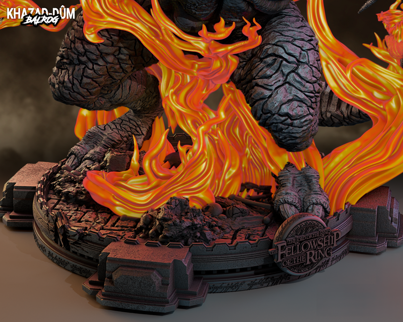 Balrog - The Lord of the Rings - STL 3D Print Files – My Stl