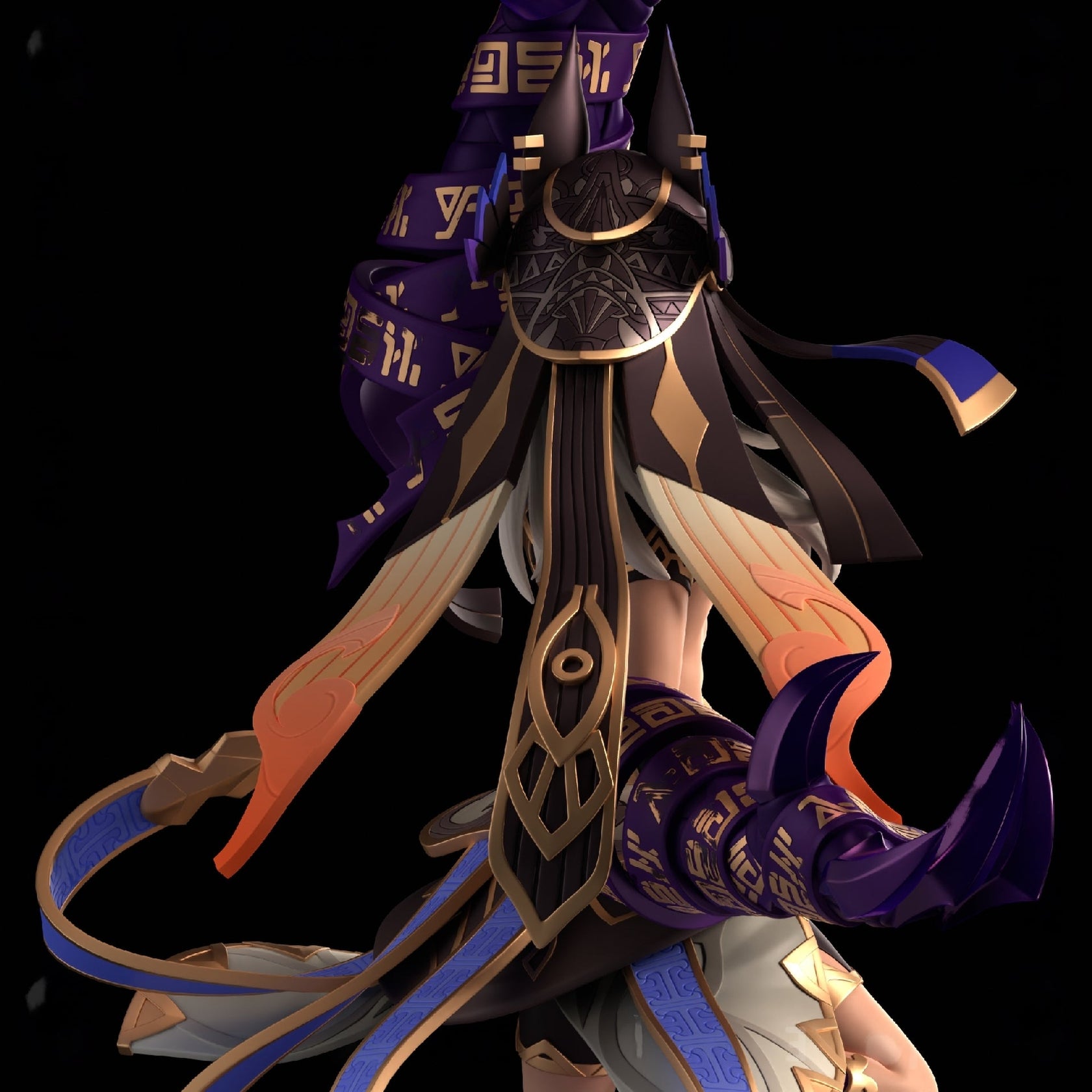 Cyno - Genshin Impact - STL 3D Print Files – My Stl