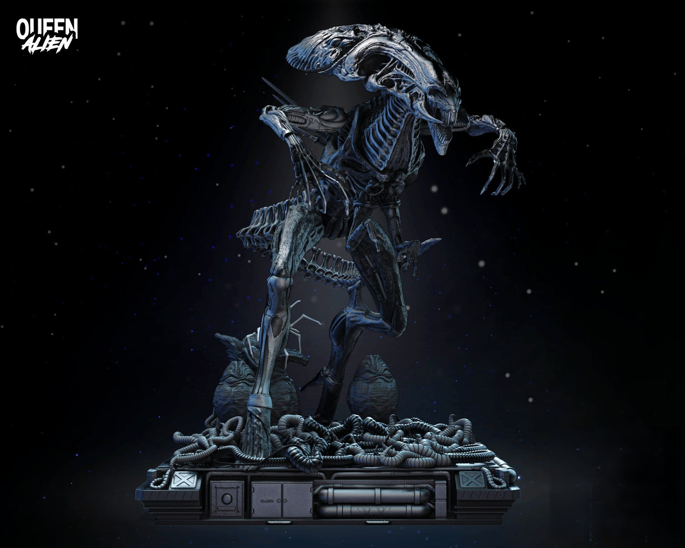 Queen Alien - The Alien Queen - STL 3D Print Files – My Stl