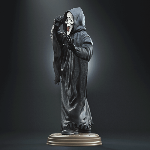 Ghostface - Scream - STL 3D Print Files – My Stl