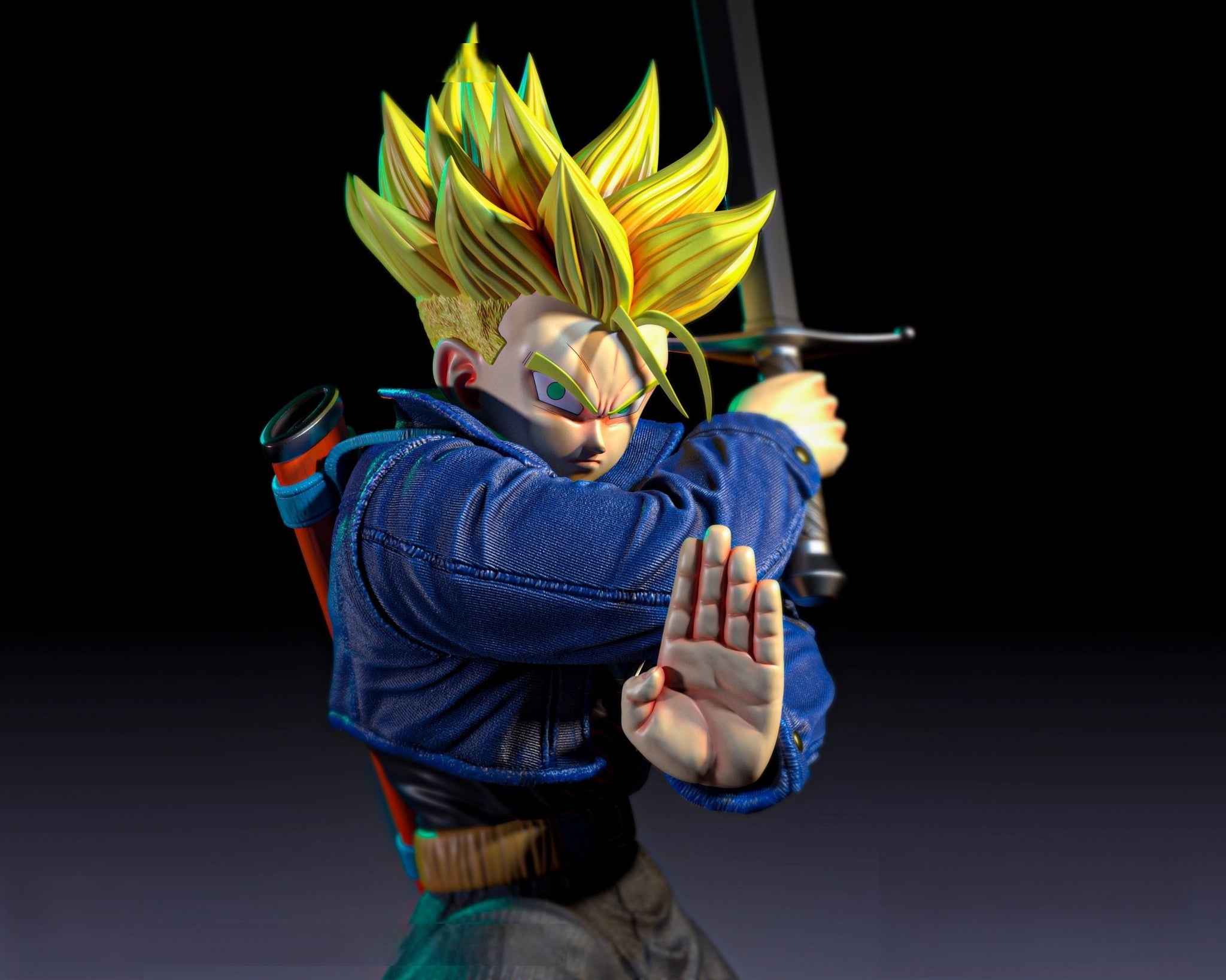 Future Trunks - Dragon Ball Z - STL 3D Print Files – My Stl