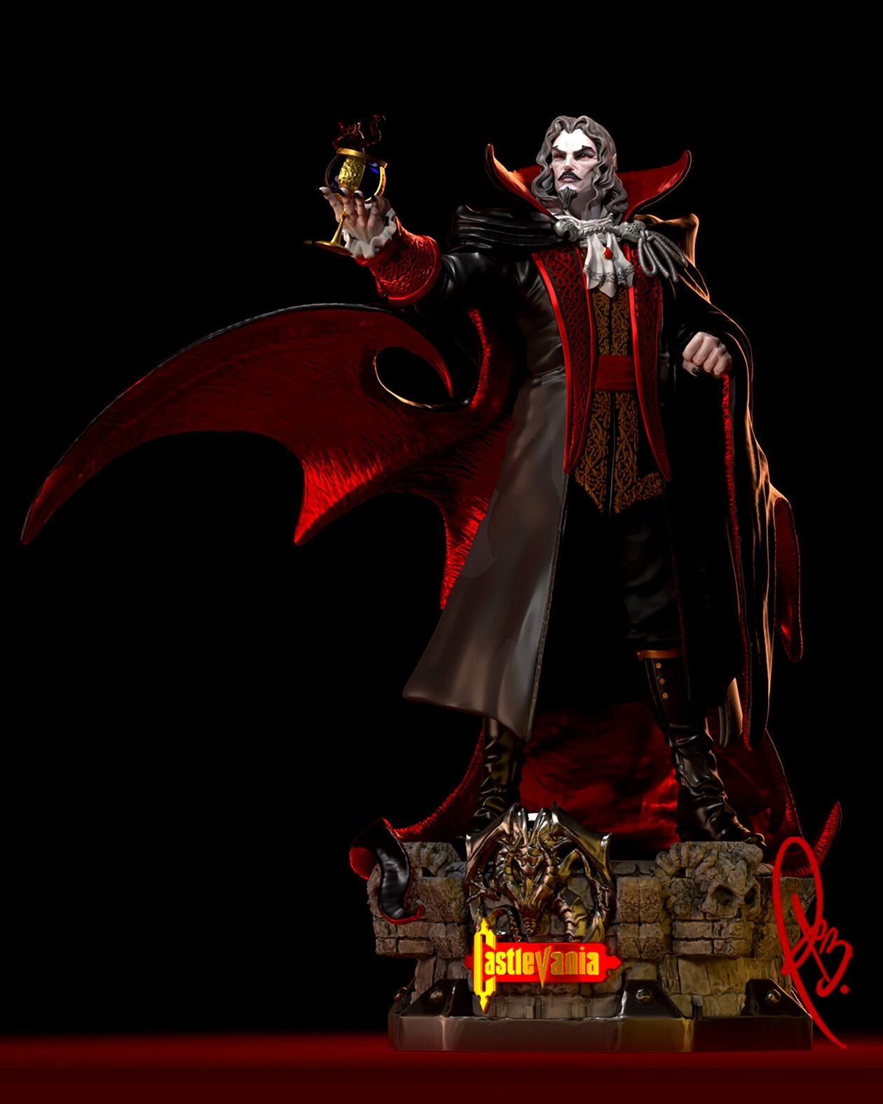 Dracula - Castlevania - STL 3D Print Files – My Stl