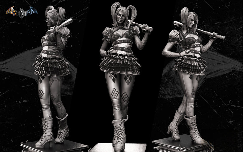 Harley Quinn Sculpture & Bust - STL 3D Print Files – My Stl