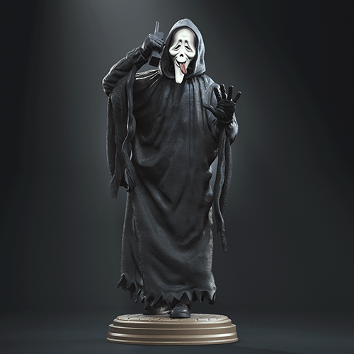 Ghostface - Scream - STL 3D Print Files – My Stl