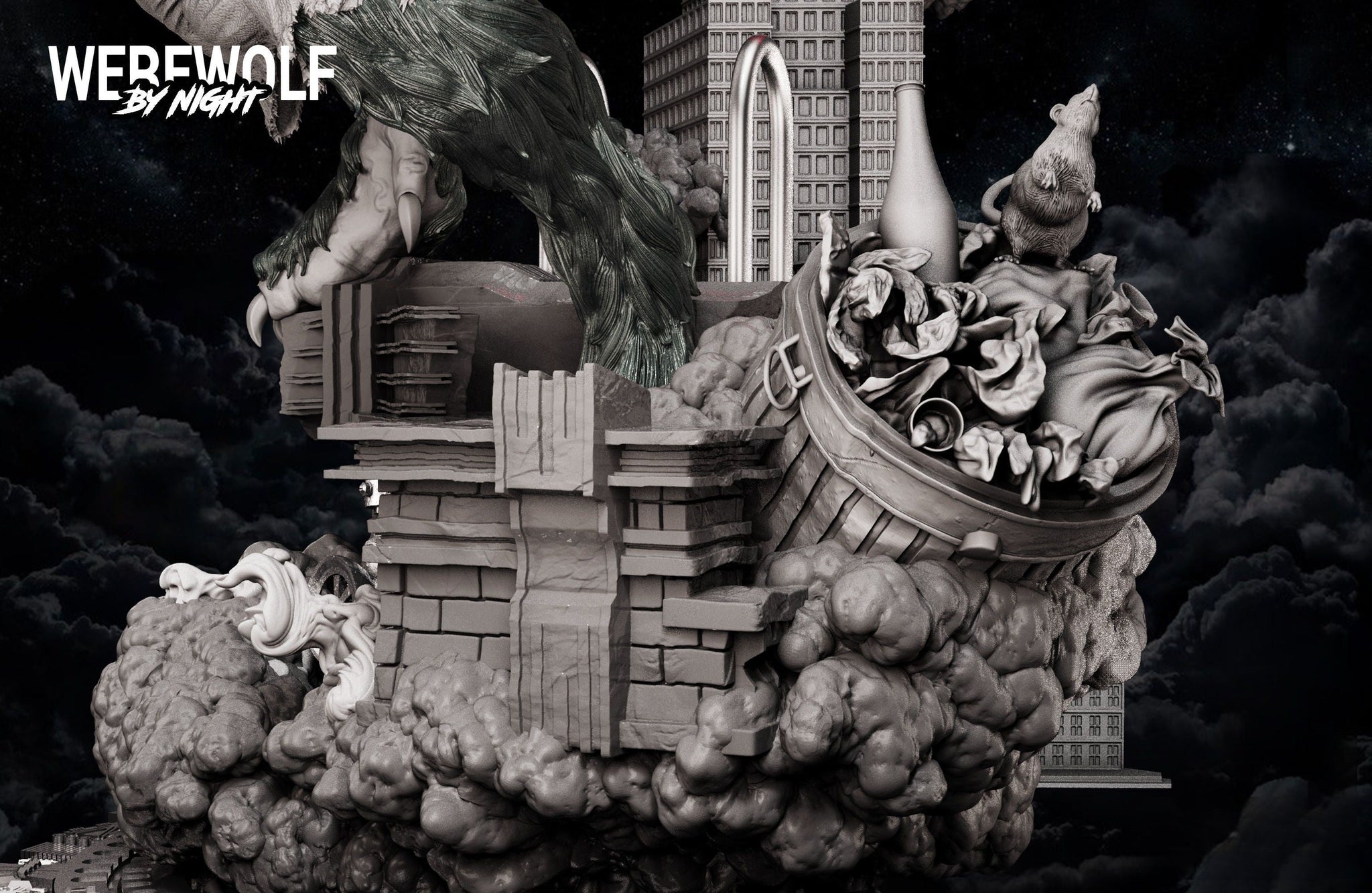 Full Moon Werewolf - STL 3D Print Files – My Stl