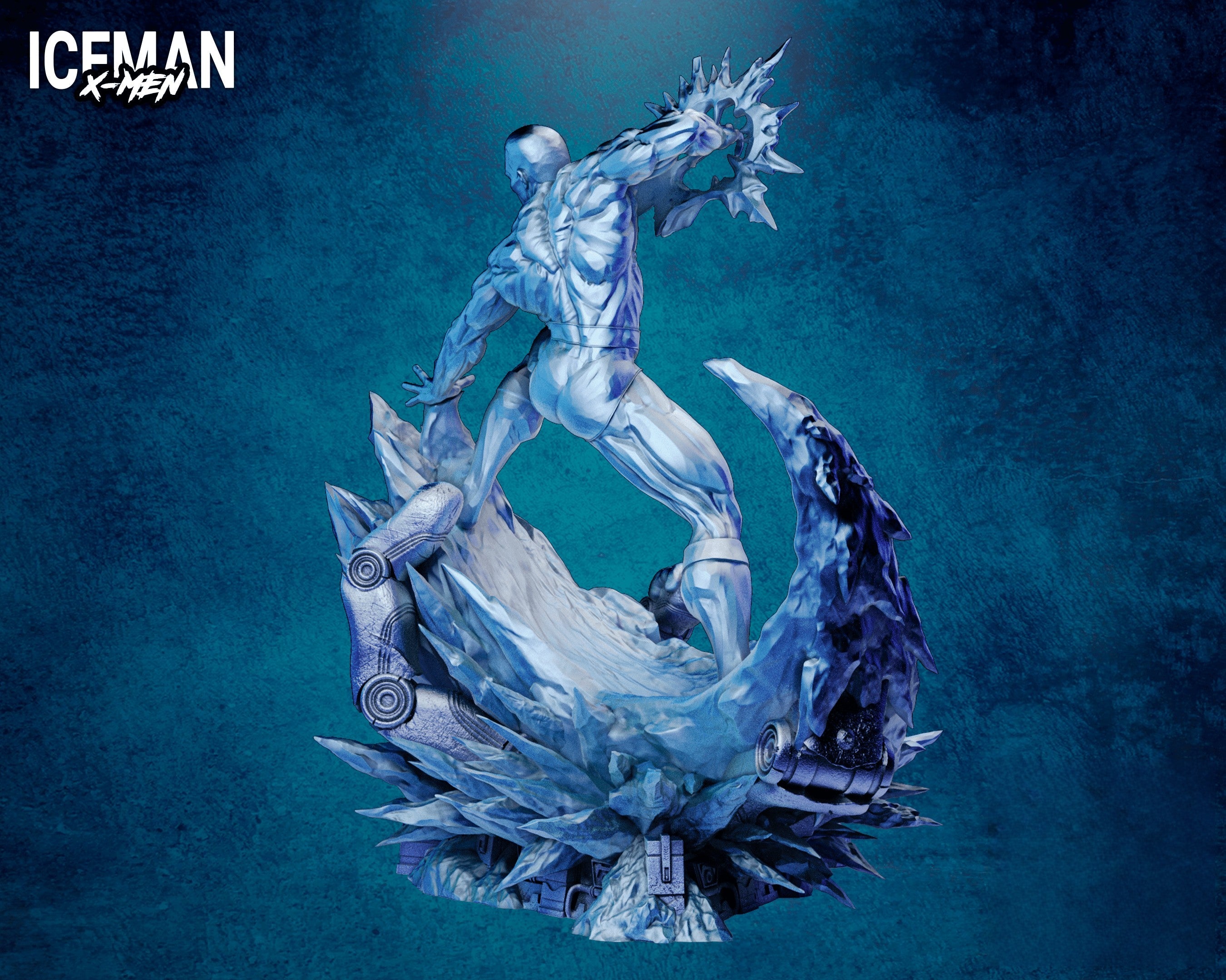 Iceman - X-men - STL 3D Print Files – My Stl