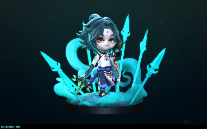 Chibi Xiao - Genshin Impact - STL 3D Print Files – My Stl
