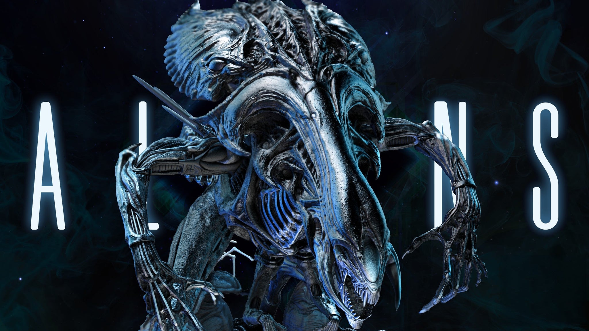 Queen Alien - The Alien Queen - STL 3D Print Files – My Stl