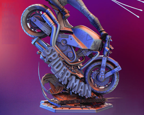 Spider Woman - Spiderverse - STL 3D Print Files – My Stl