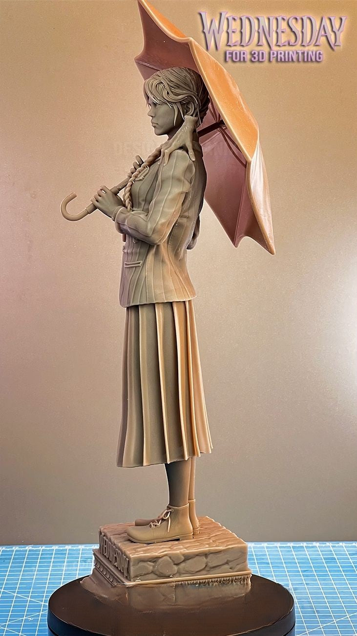 Wednesday Addams - Wednesday - STL 3D Print Files – My Stl