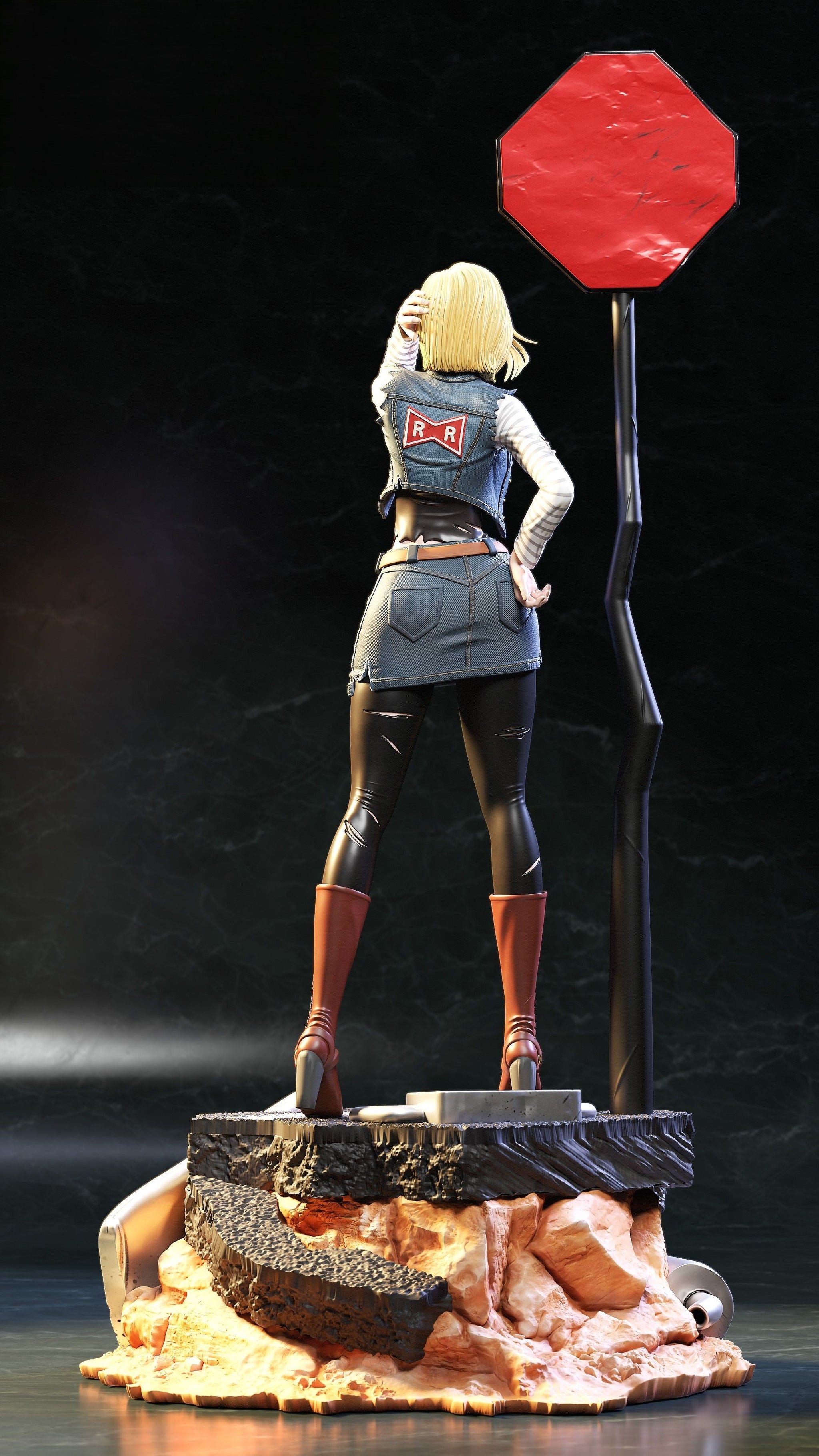 Android 18 - STL 3D Print Files – My Stl
